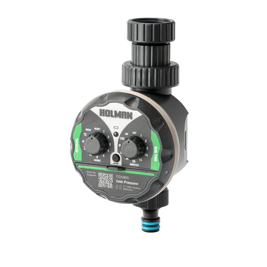 Holman Low Pressure Tap Timer - 2 Dial - Perth Irrigation - Retic ...